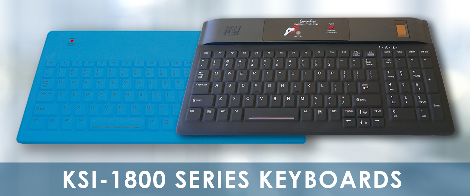 KSI-1800 Series Box for 1800 Product Page Blue Transparent | KSI Keyboards