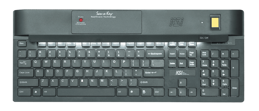 KSI-1700 SX FFFB LED Straight On | KSI Keyboards