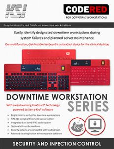 KSI CodeRed Series Security Keyboard with Infection Control | KSI Keyboards